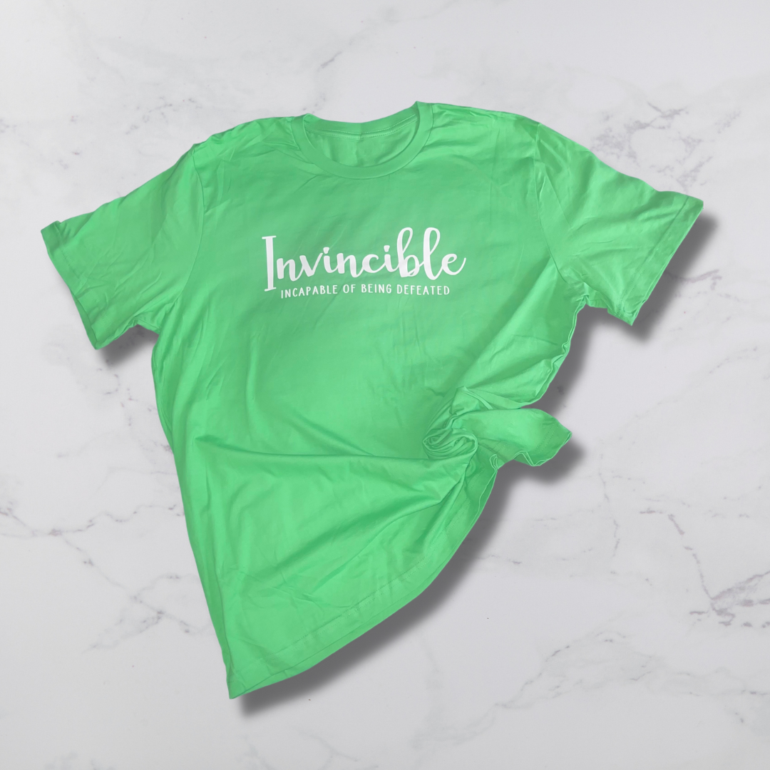 Invincible Green And White Invincible You