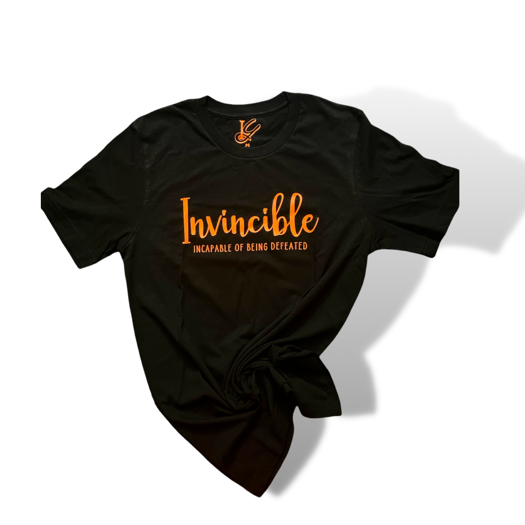 Black Invincible T-Shirts – Invincible You